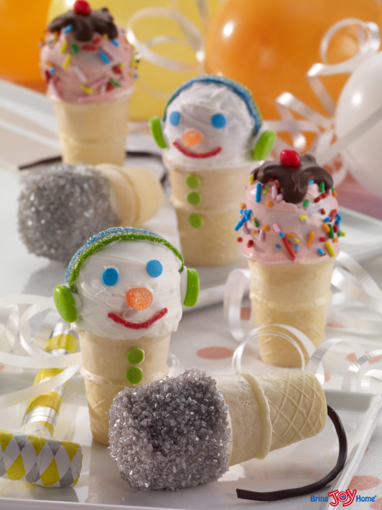Joy Mini Cup Party Cones | Fun Party Snack Ideas | Homemade Recipes