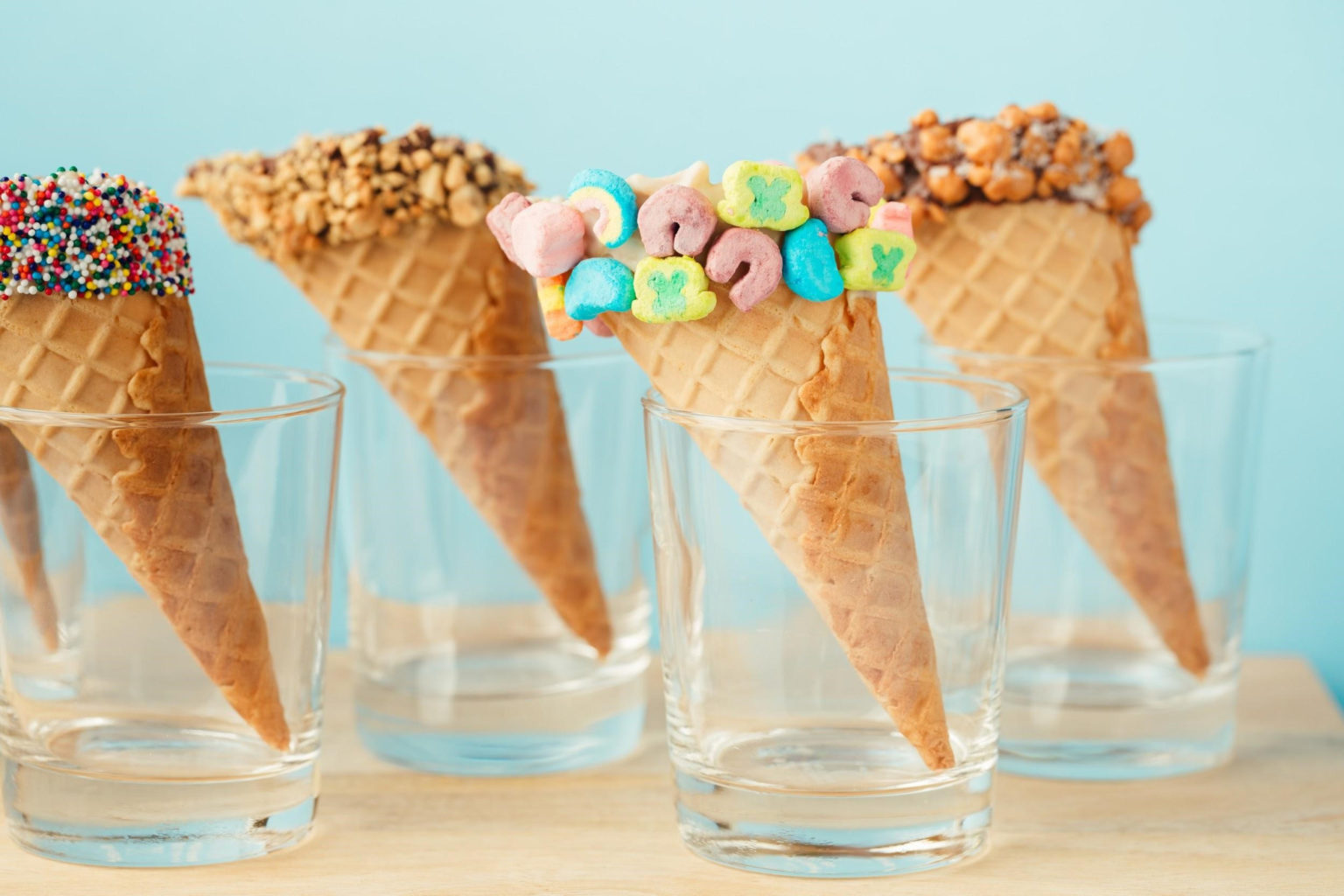 5 Ways to Dip Your Ice Cream Cones | Homemade Dessert Ideas