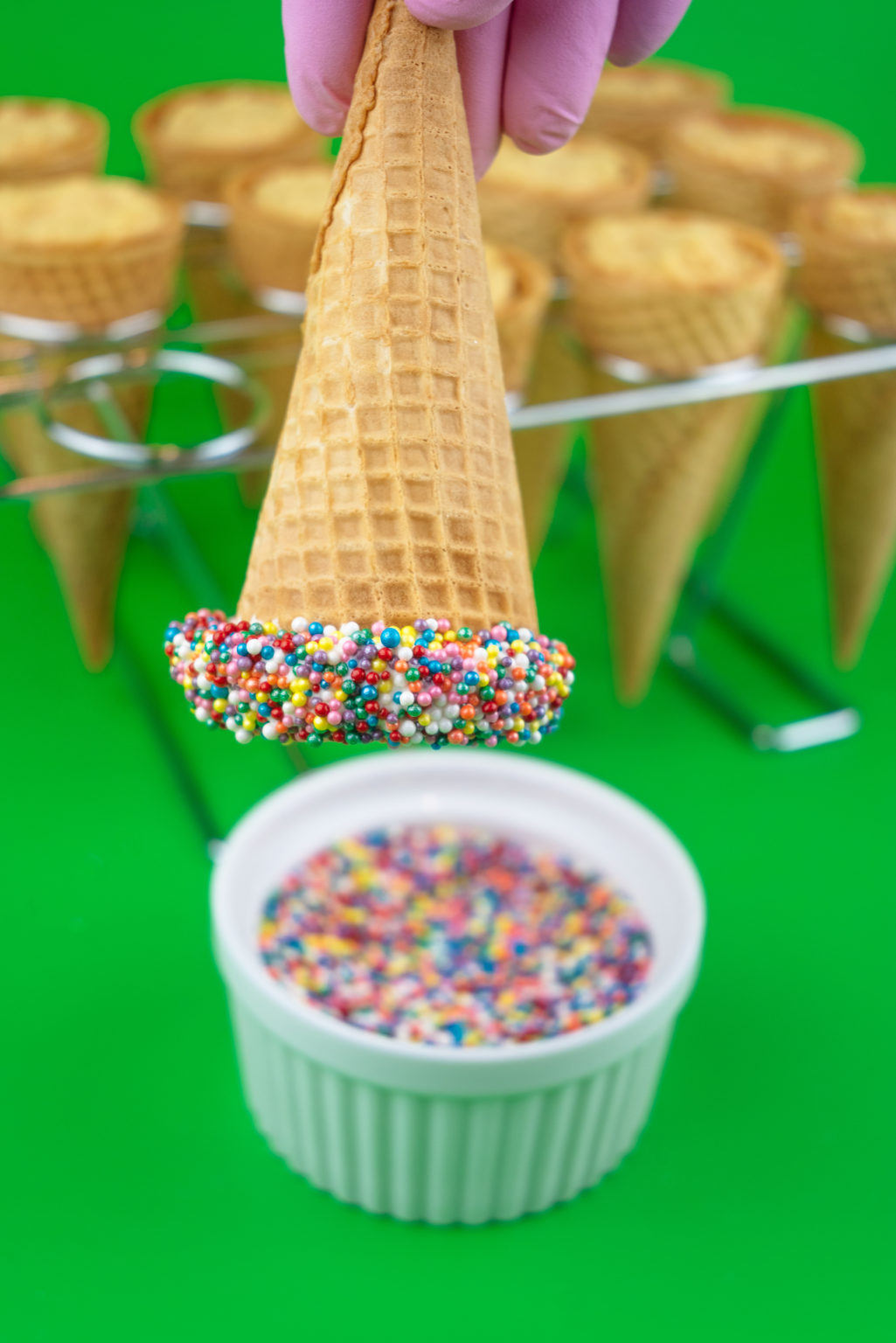 Shamrock Sugar Cookie Cones | St. Paddy’s Day Dessert Recipe