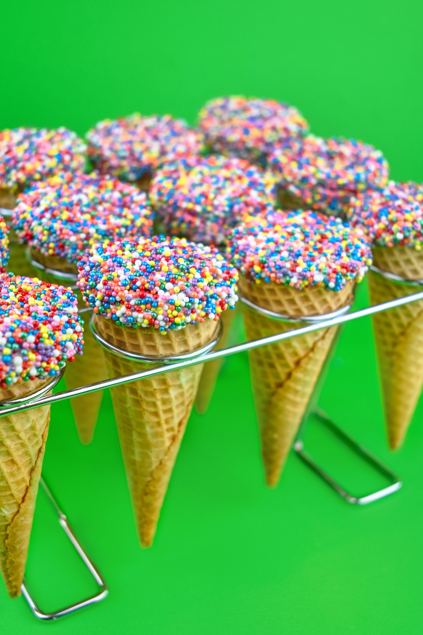 Shamrock Sugar Cookie Cones | St. Paddy’s Day Dessert Recipe